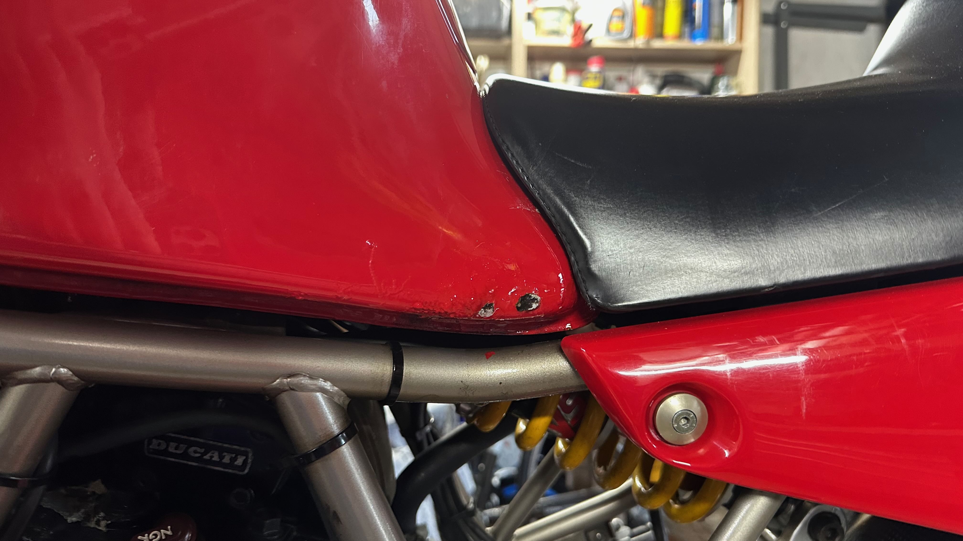 Leaking Tank, Pin Hole / Rust | Ducati Forum